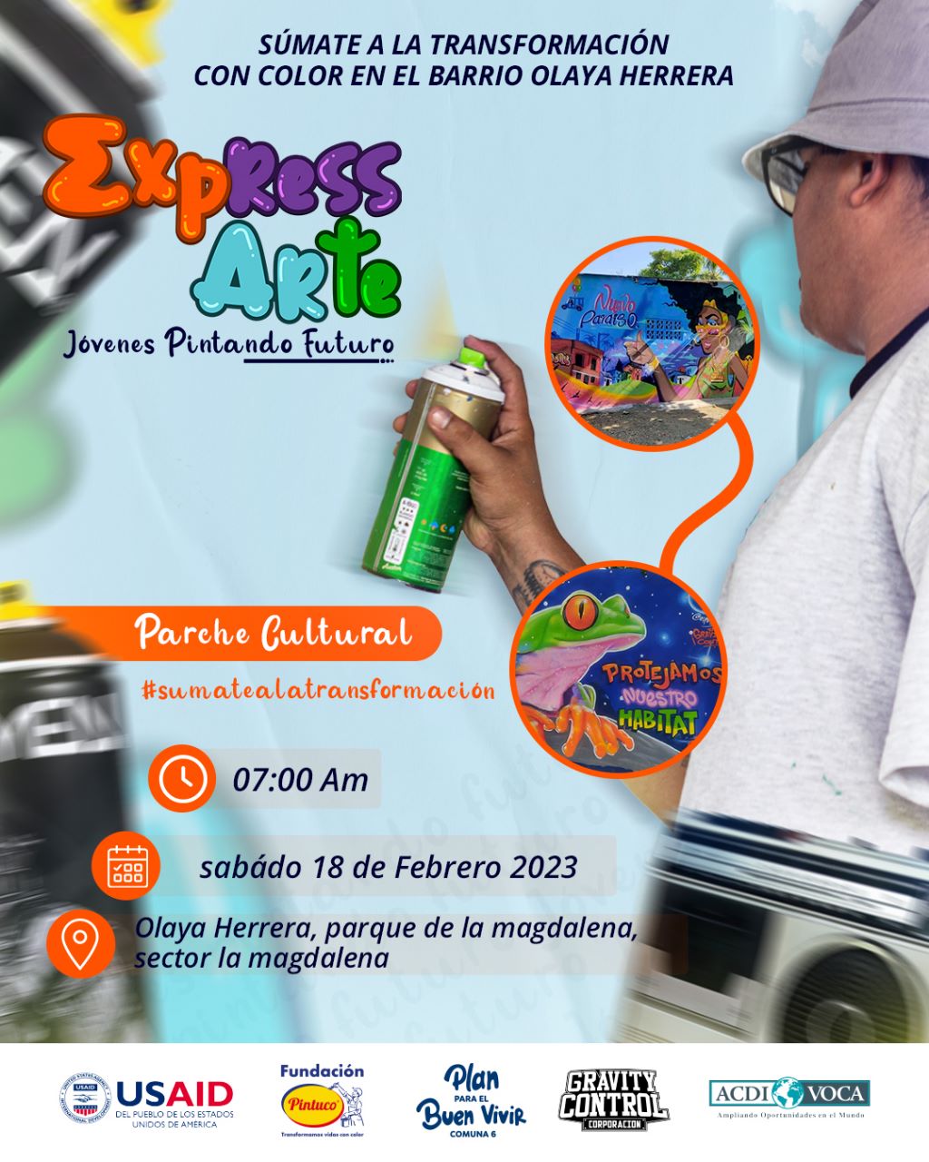Transformación con color en el sector la Magdalena del barrio Olaya ...